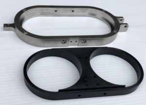 316 marine grade stainless steel and black acetal plastic subsea ROV ...